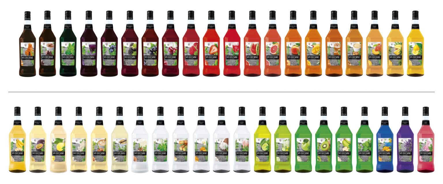 Vedrenne syrups - Vedrenne
